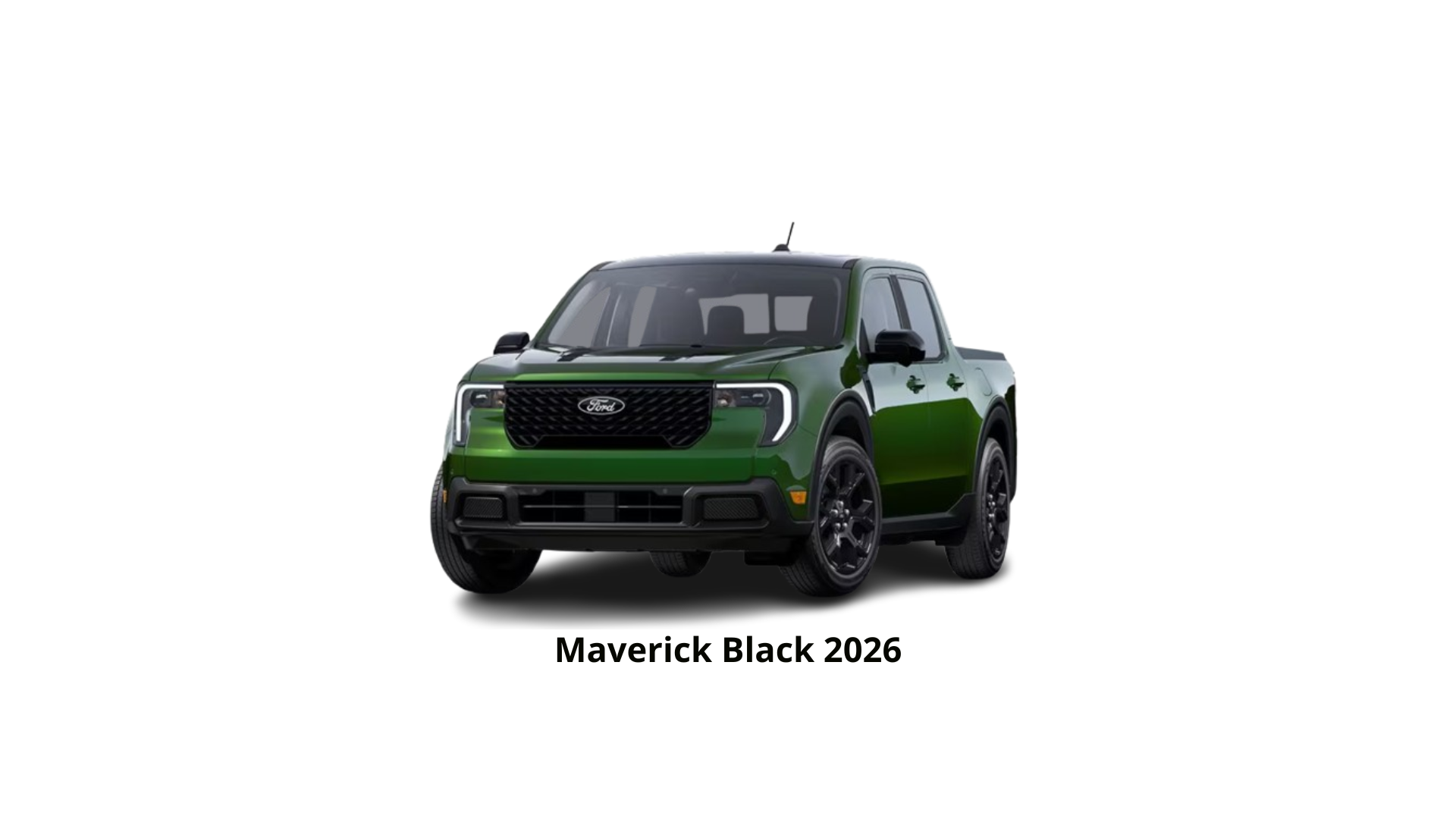 Novo Ford Maverick Black 2026